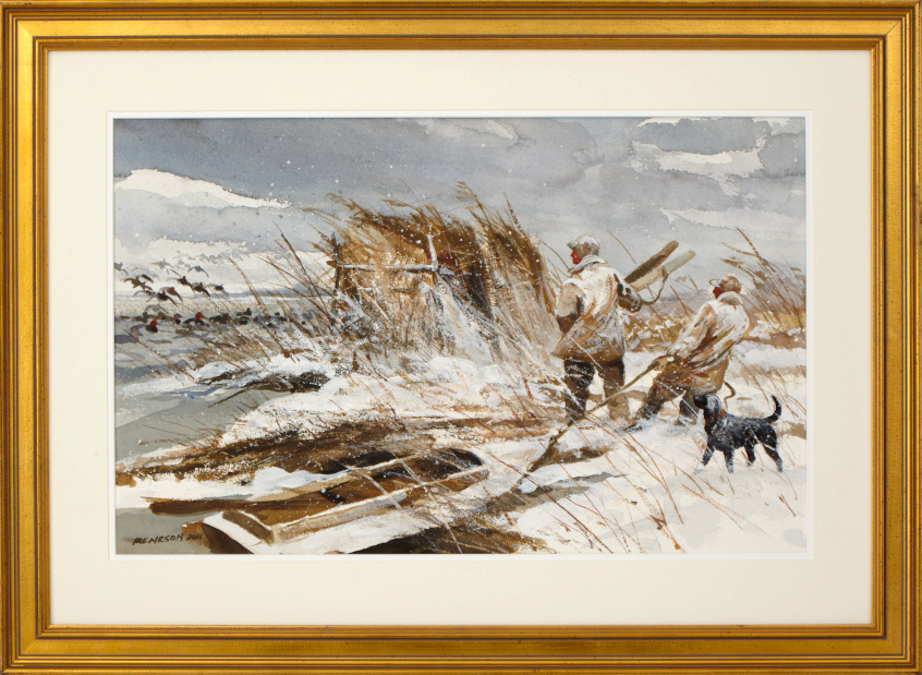 Sporting Watercolors (Fishing, Hunting & Nature) by Chet Reneson