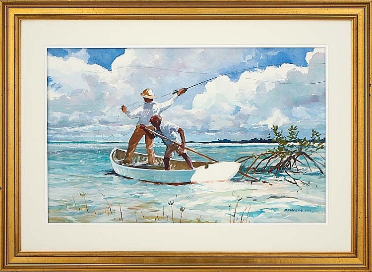 Sporting Watercolor Artist - Chet Reneson