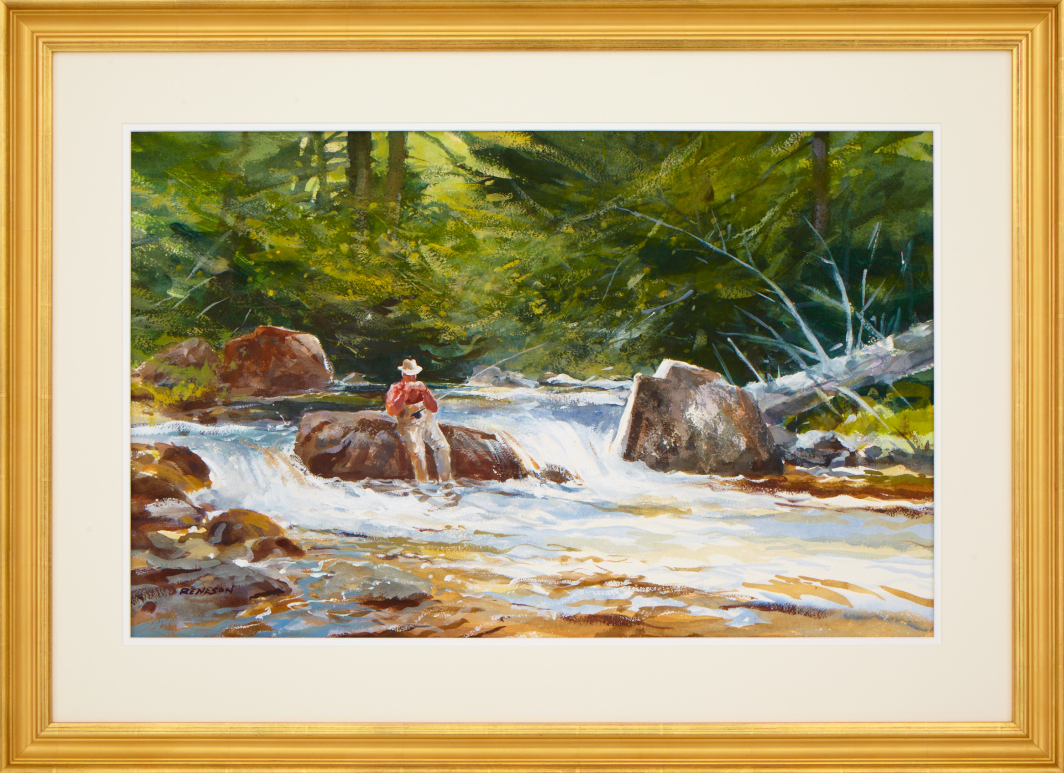 Sporting Watercolor Artist - Chet Reneson