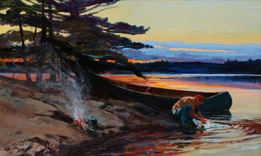 Sporting Watercolors (Fishing, Hunting & Nature) by Chet Reneson