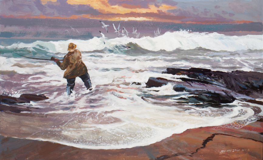 Sporting Watercolor Artist - Chet Reneson