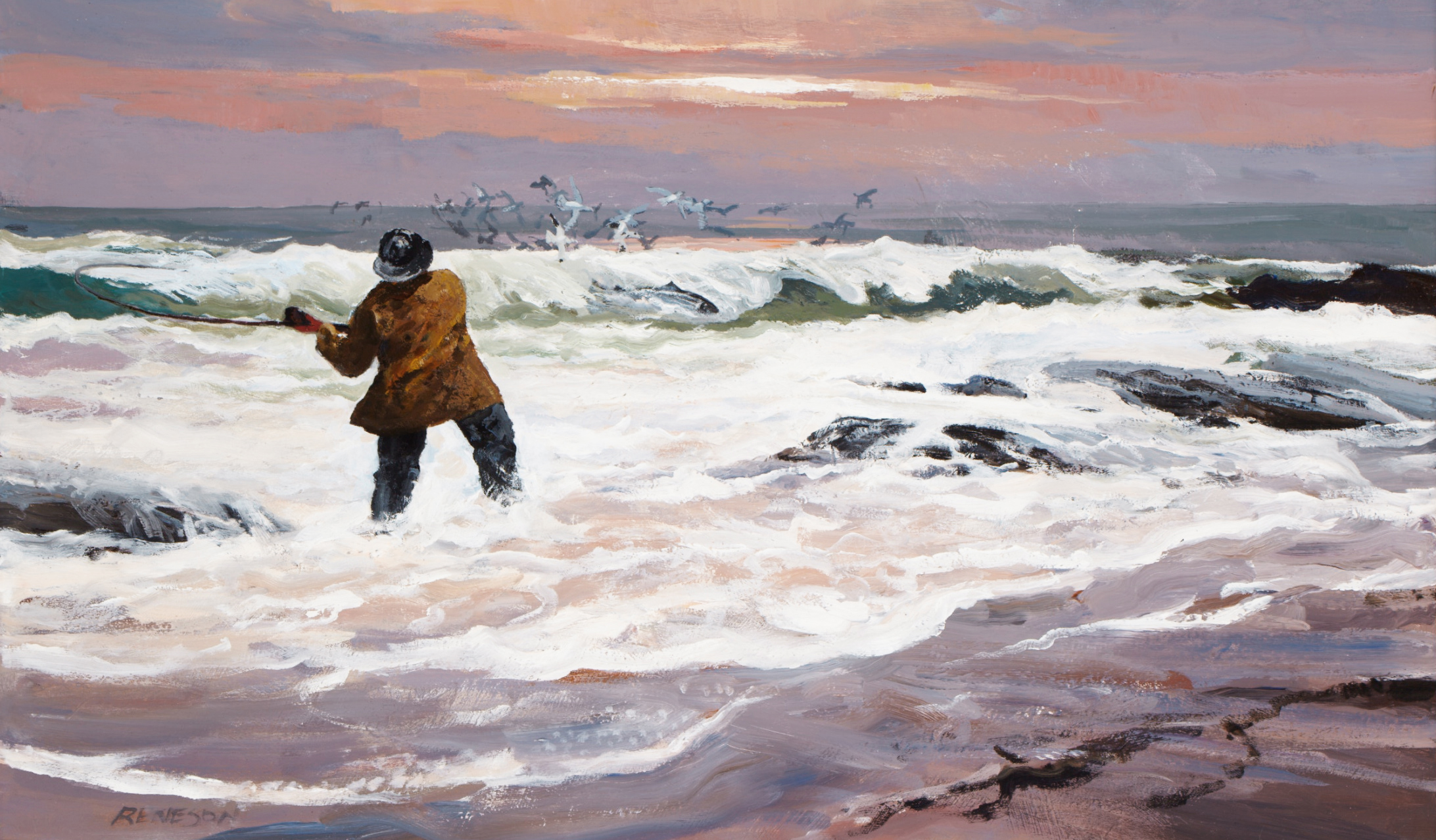 Sporting Watercolor Artist - Chet Reneson