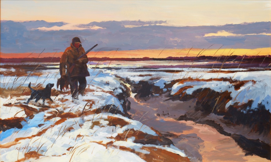 Sporting Watercolor Artist - Chet Reneson